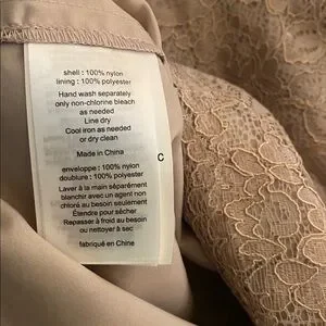 David's Bridal | Dresses | Davids Bridal Lace Midi Dress In Cream ...